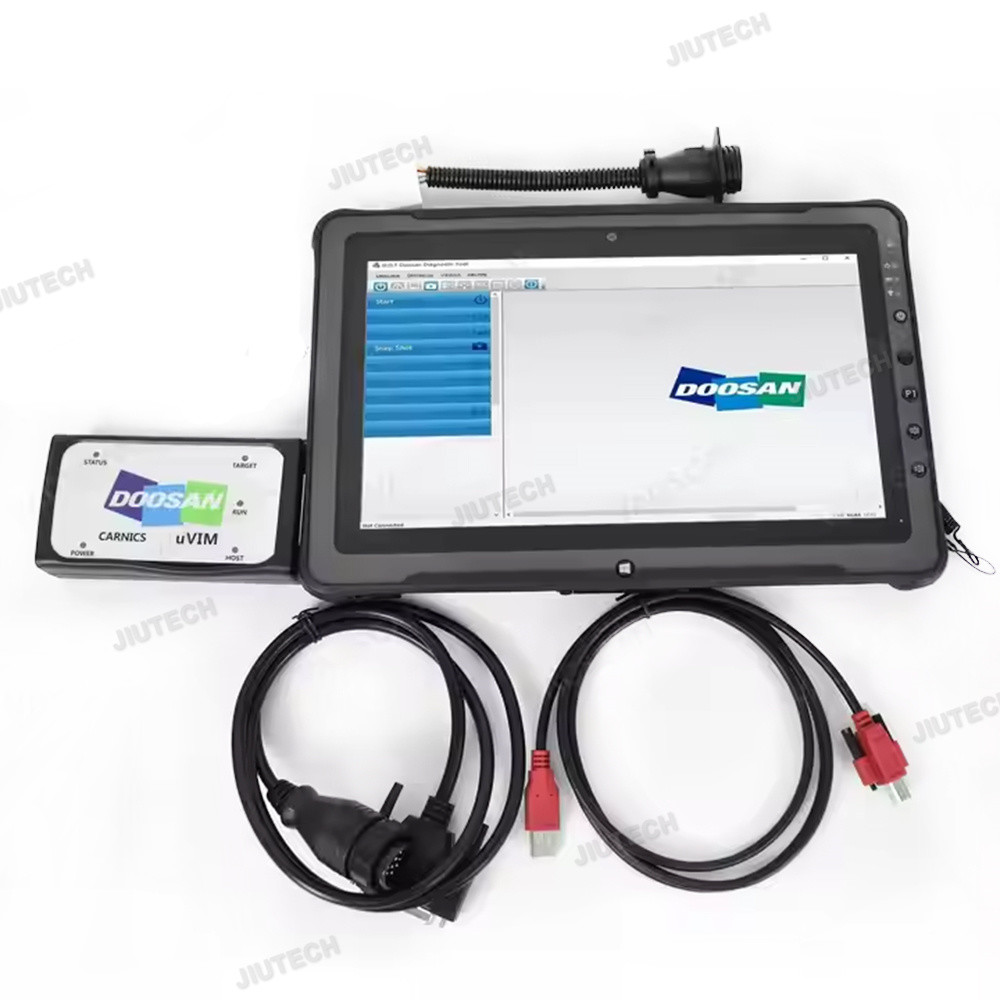 F110 tablet + Doosan Diagnostic Tool DDT SCR+DPF+G2 DCU+G2 ECU+G2 Scan ...